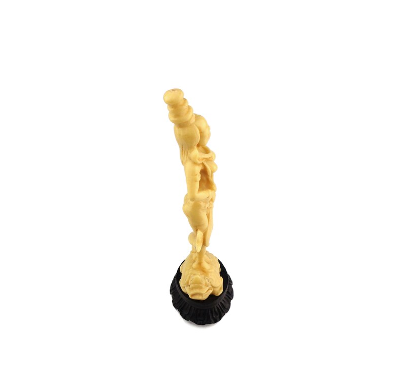 Antique Eastern Female Deity Resin Sculpture, Asian Deity Statue ...