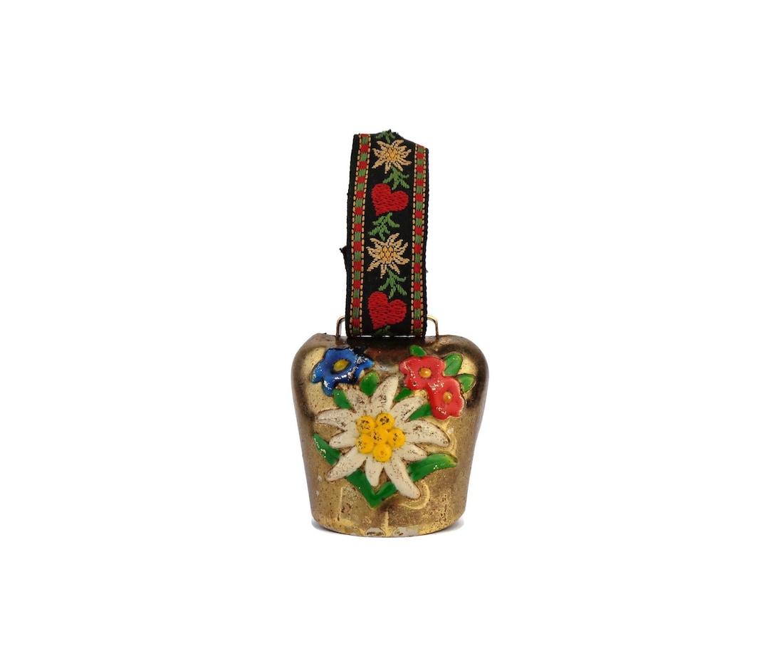 Antique Cow Bell, Vintage Cow Bell, Metal Cow Bell, Cow Bell, Swiss ...