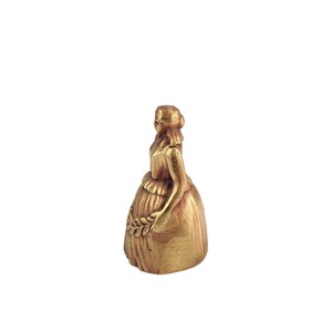 Antique Brass Hand Bell, Vintage Brass School Bell, Lady Hand Bell ...