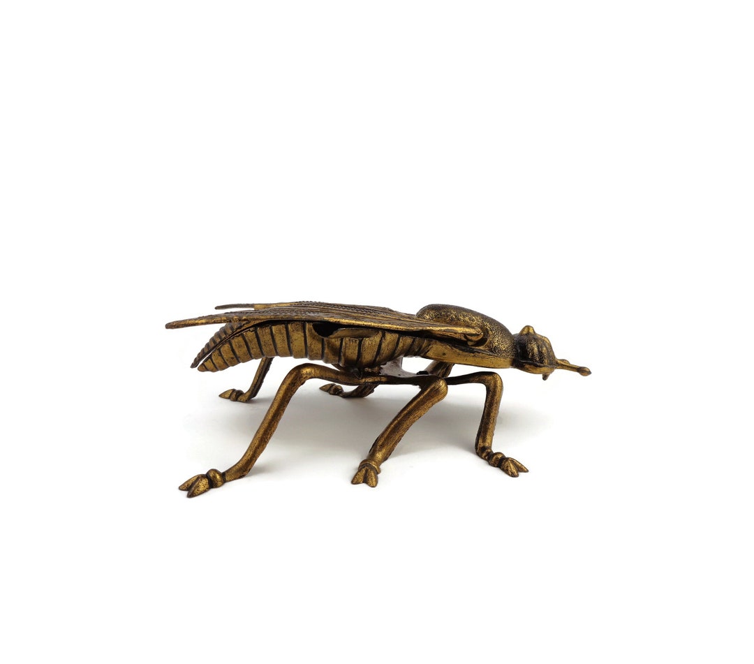Vintage Art Ashtray, Fly Depicted Ashtray - Etsy