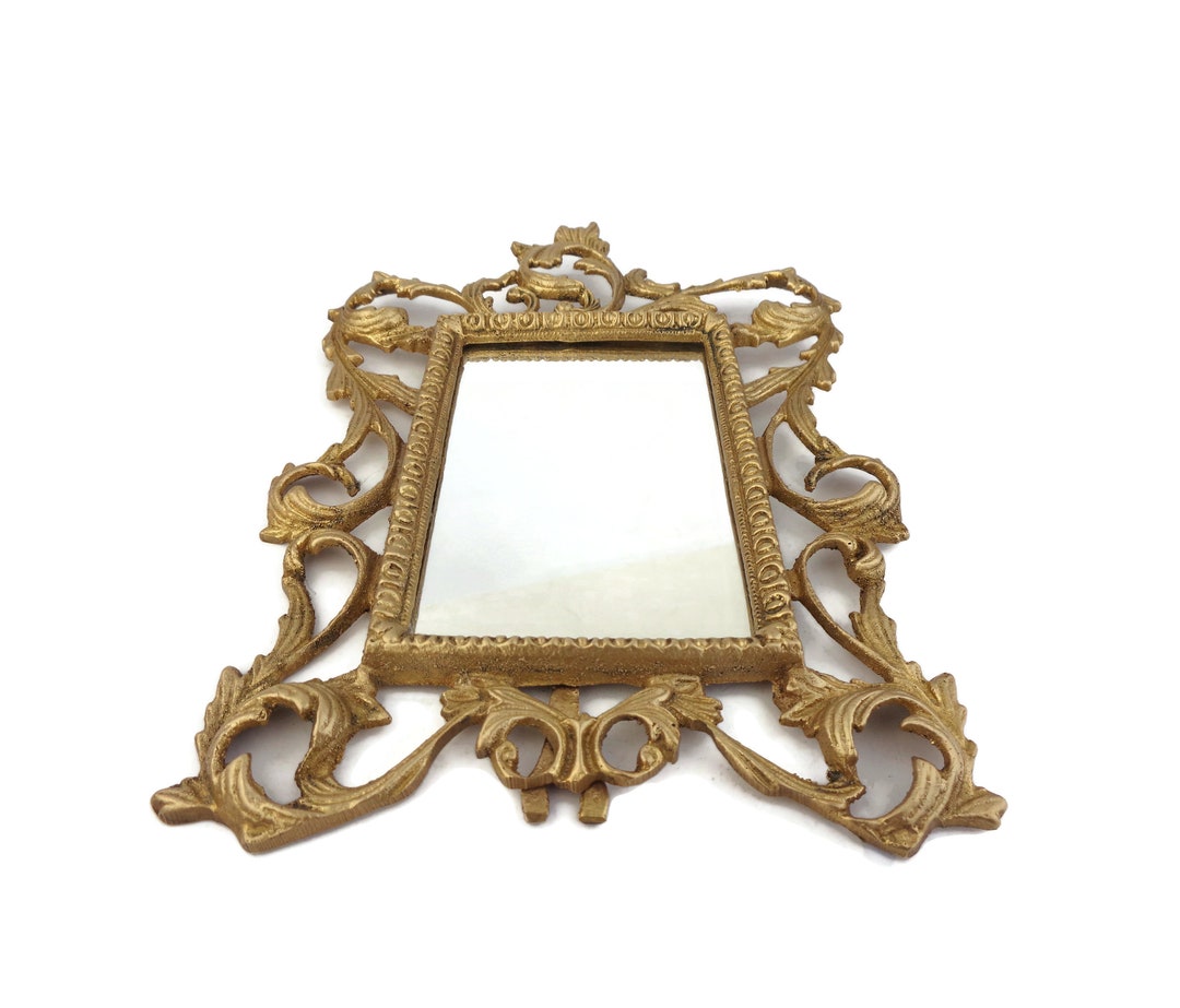 Antique Table Mirror, Victorian Table Mirror, Vintage Makeup Mirror - Etsy