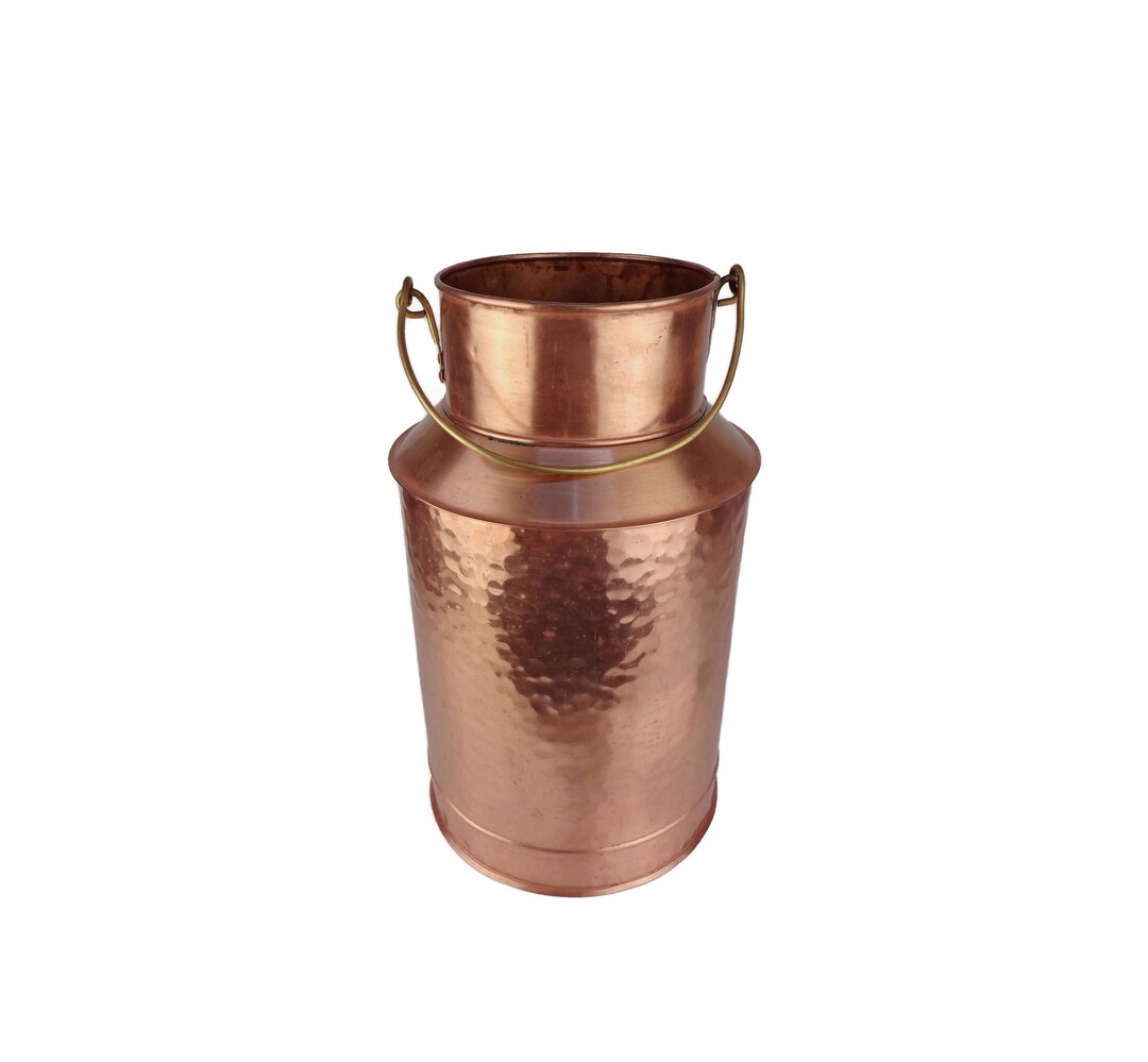Vintage Milk Container, Copper Milk Can, Antique Milk Pail - Etsy
