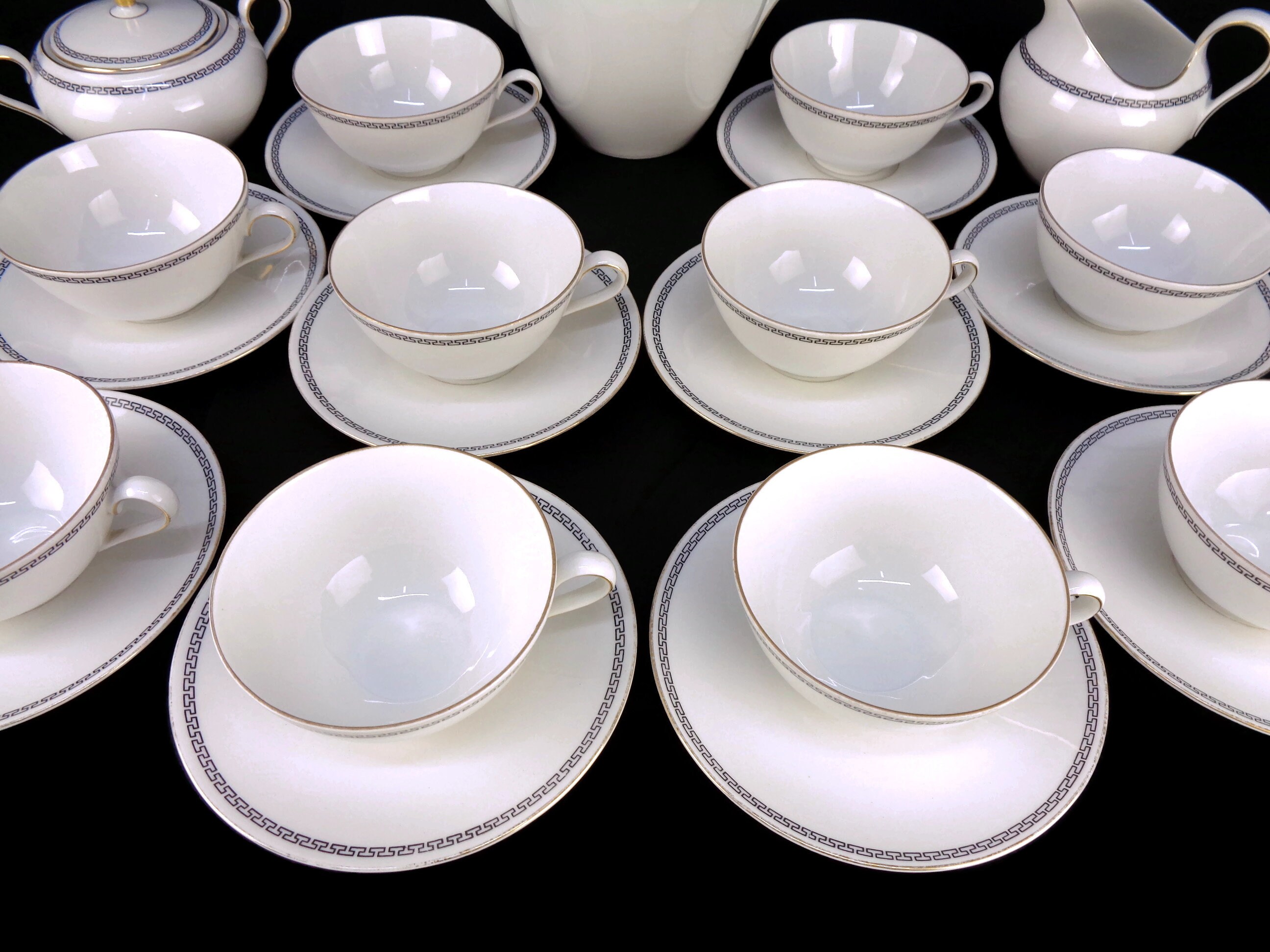 Vintage Porcelain Tea Coffee Set, Bavarian Porcelain Coffee Tea Set - Etsy