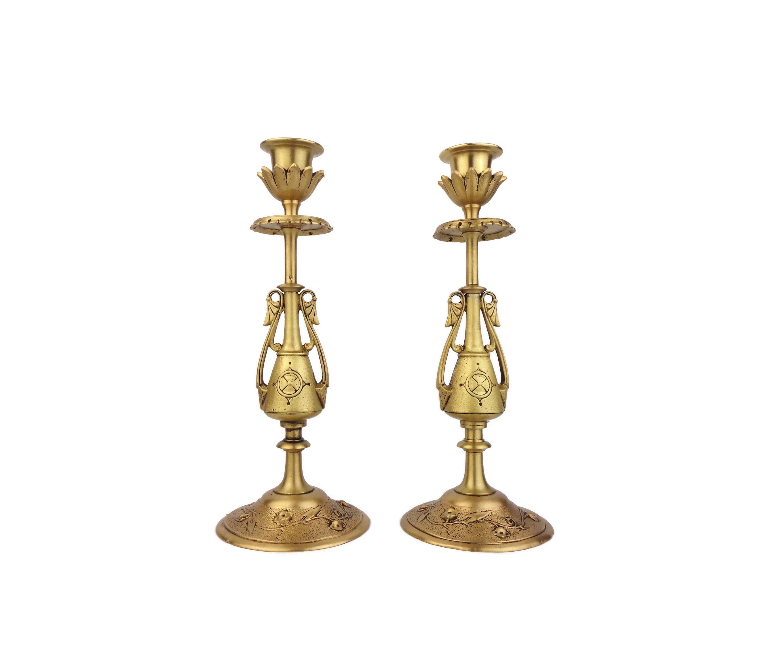 Antique Candle Holders