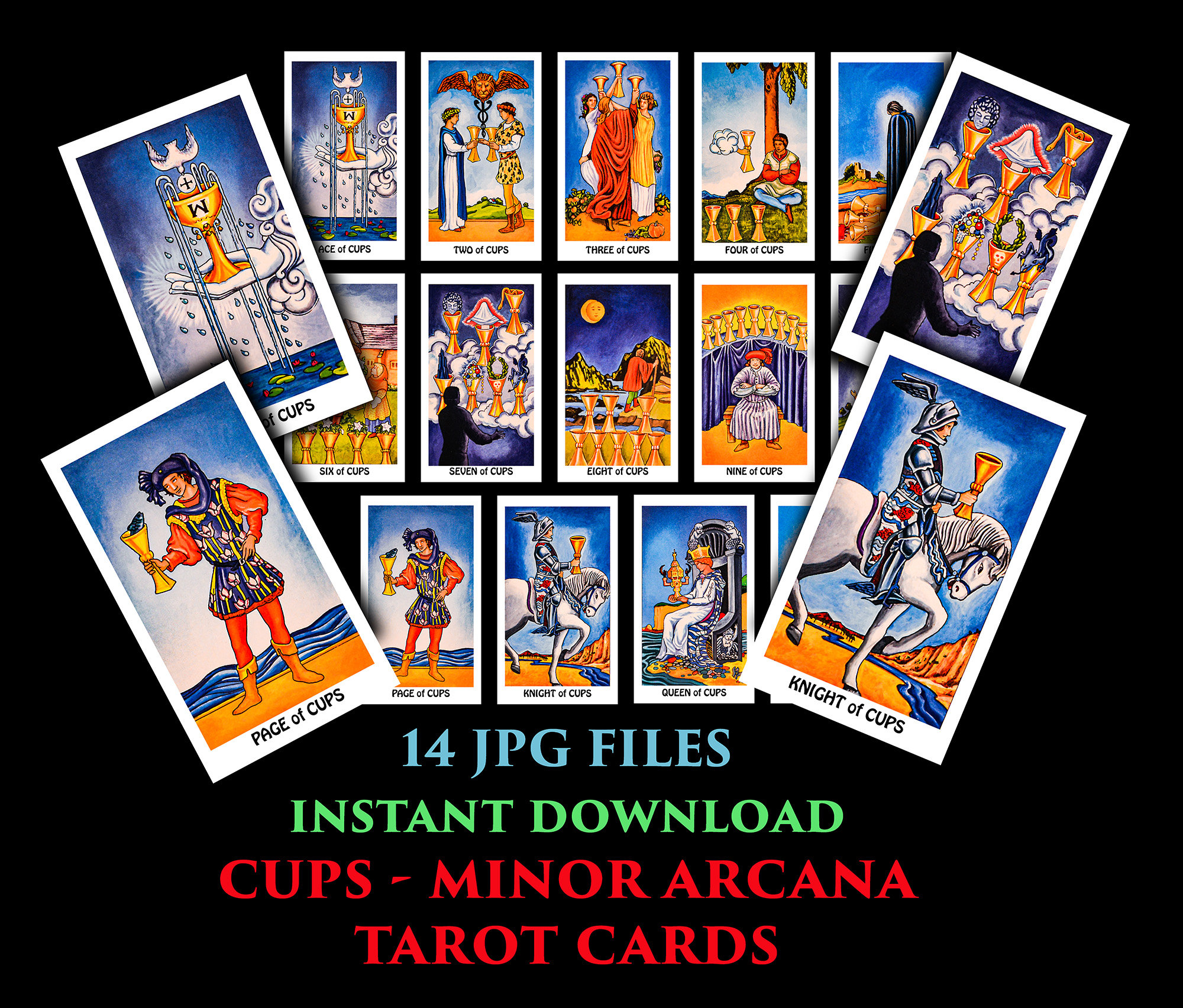 Rider Waite Tarot Minor Arcana