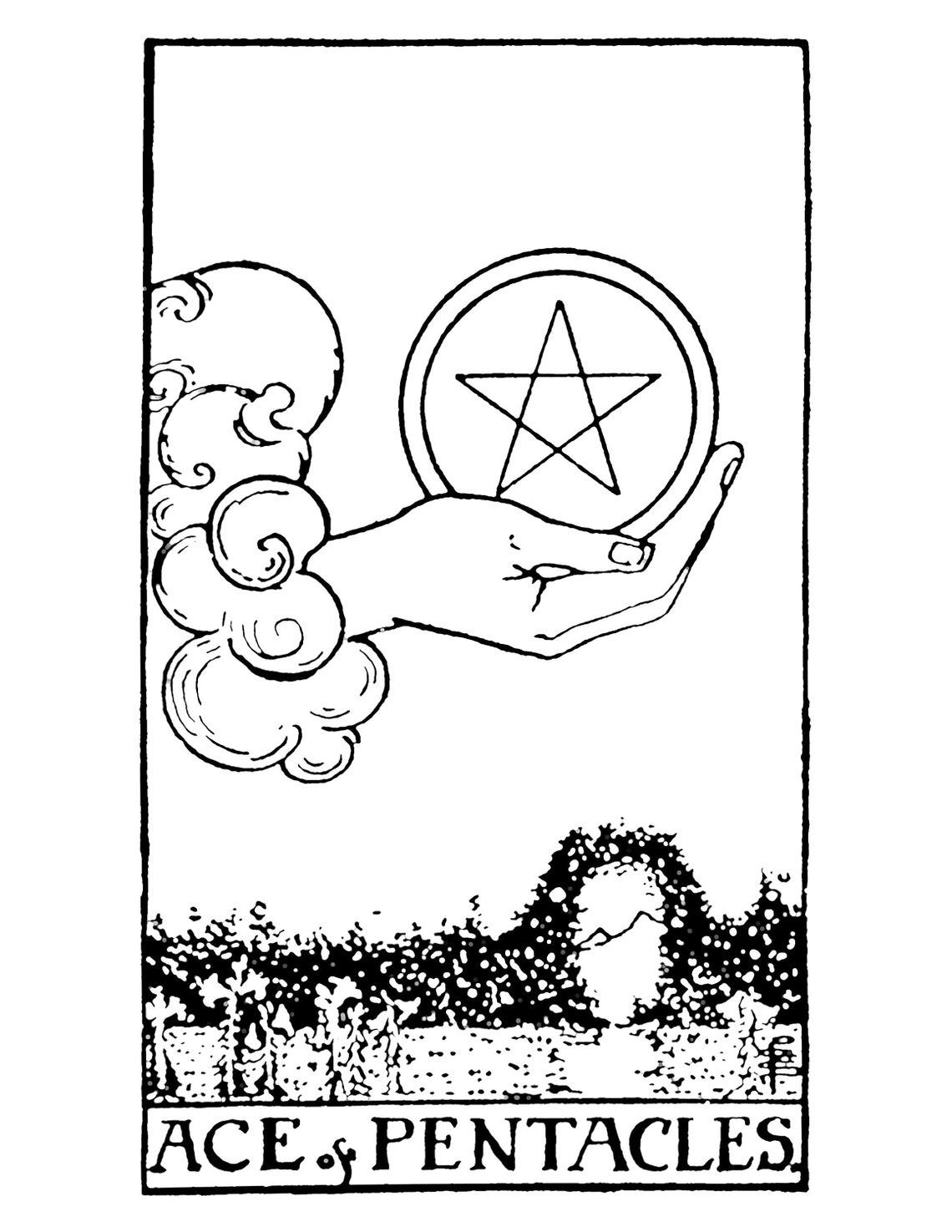 PRINTABLE Tarot Coloring Book Color Your Own Cards Tarot | Etsy