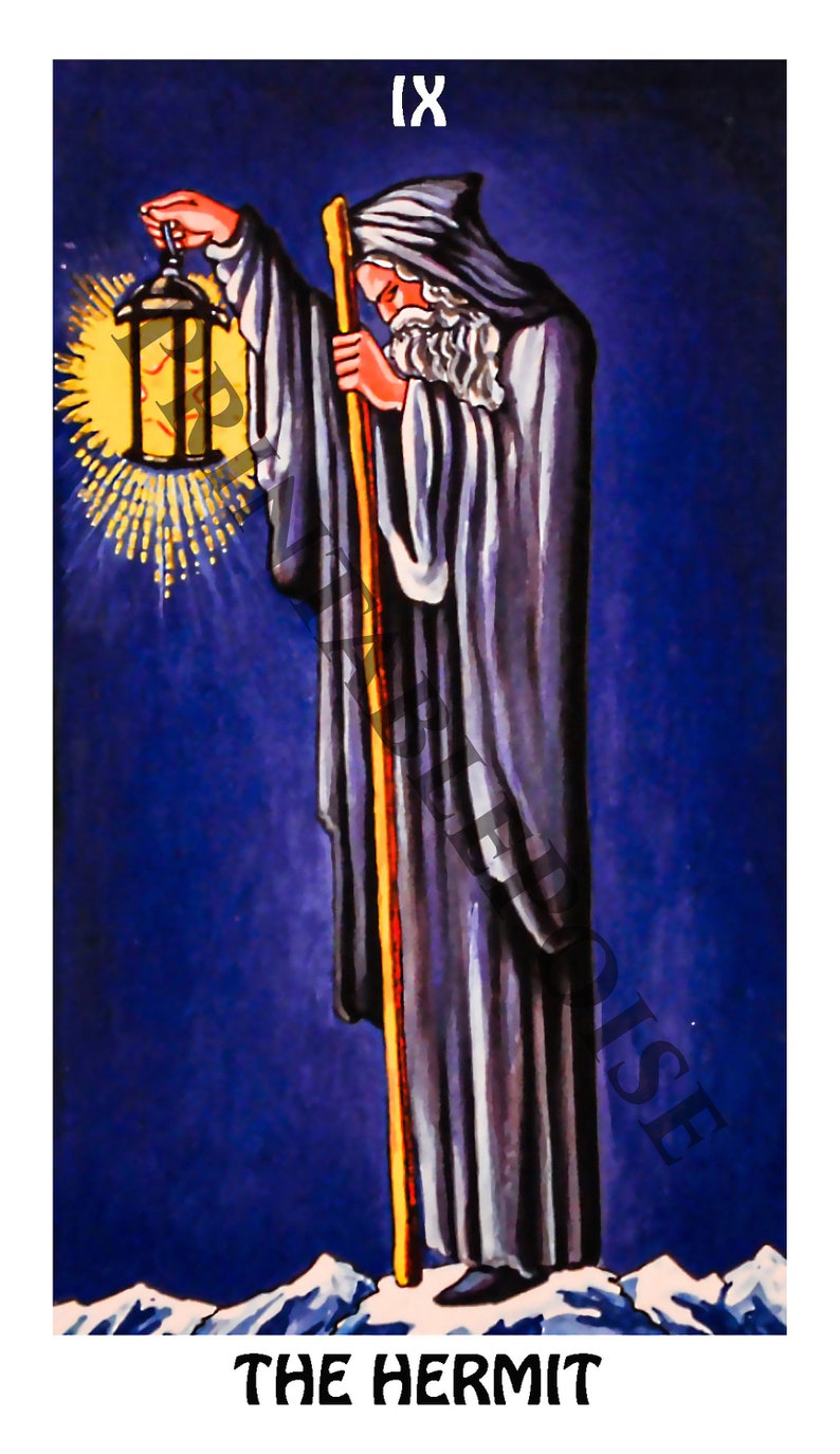 Printable Tarot Cards, Major Arcana, 22 JPG Files, Digital Print ...