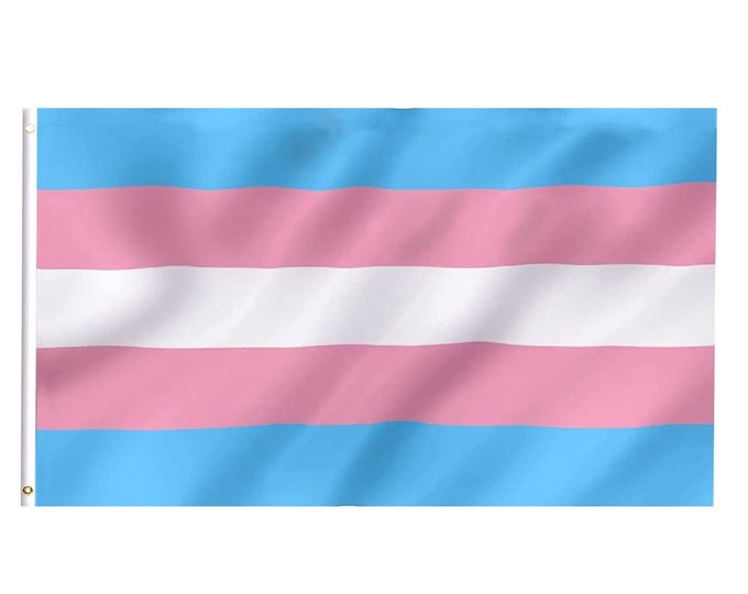 Transgender Pride Flag Large Premium Quality Trans Flag 5ft - Etsy UK