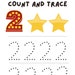 Number Tracing and Counting - Etsy