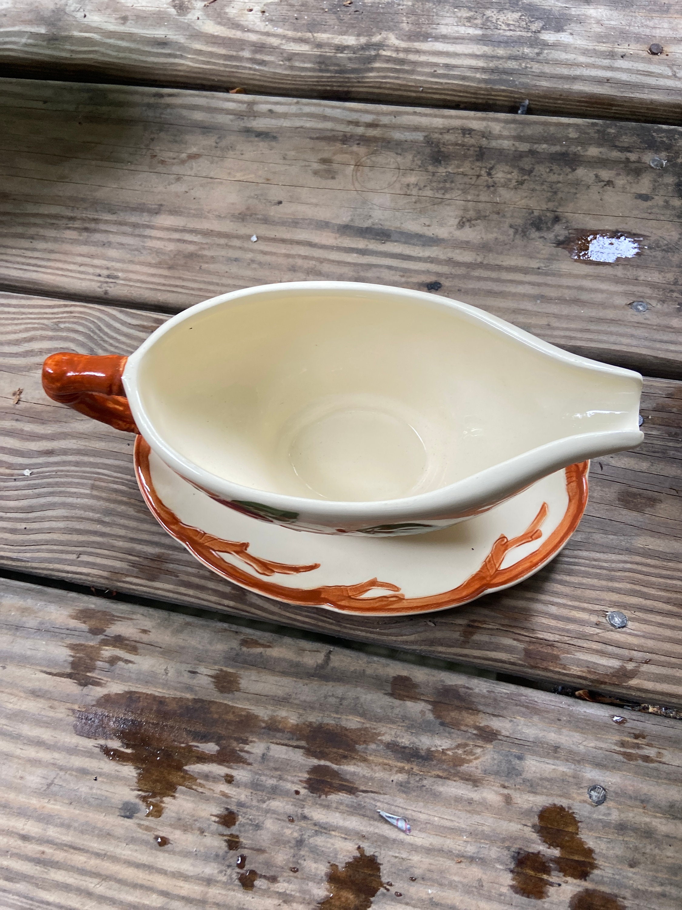 Franciscan Apple Ware Gravy Boat | Etsy
