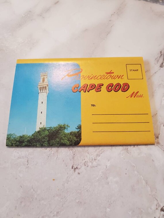 Vintage 1970's Postcard Book - Etsy