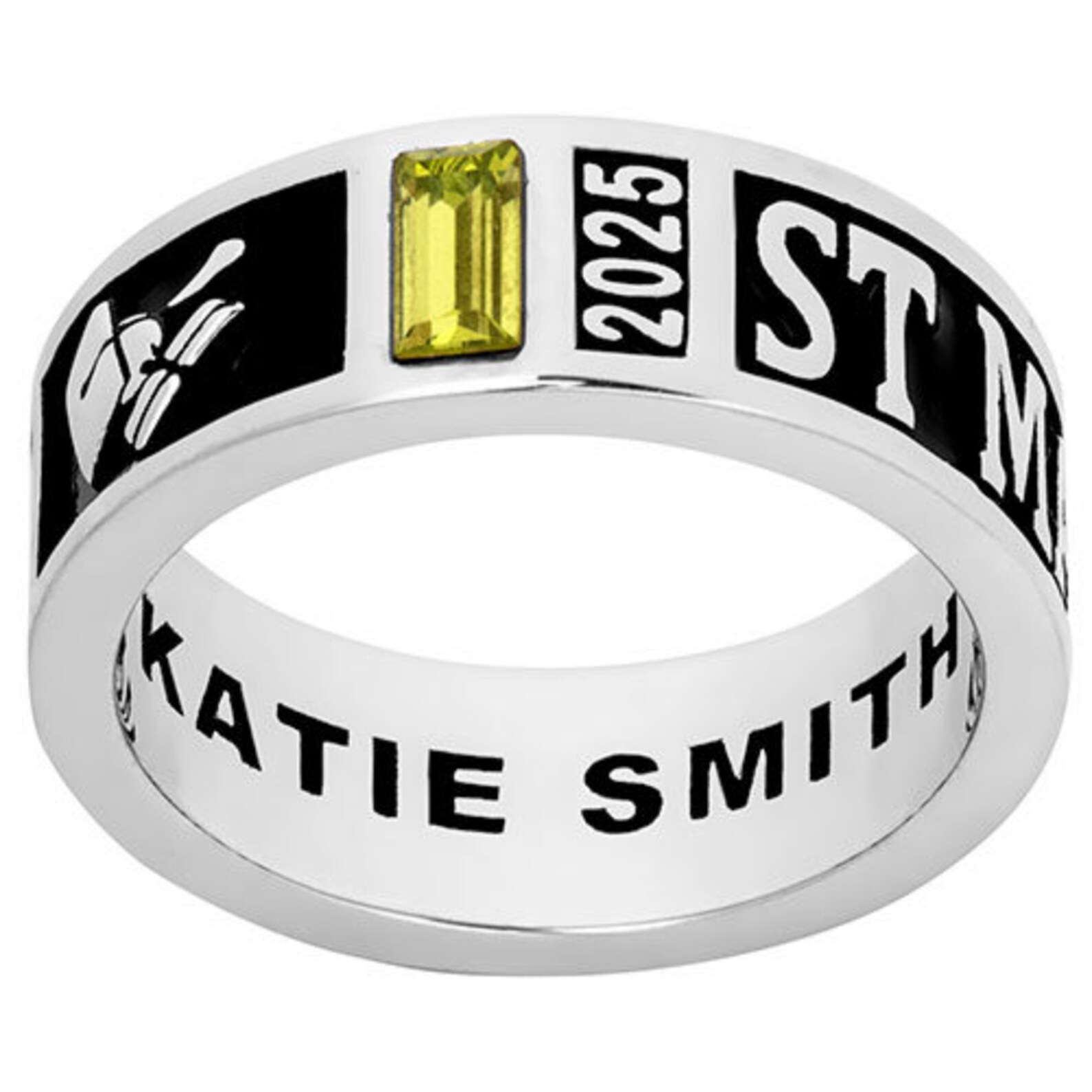 Women's Rose Gold CELEBRIUM™ Band Class Ring Women's - Etsy