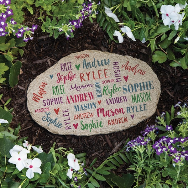 Personalized Garden Stone - Etsy
