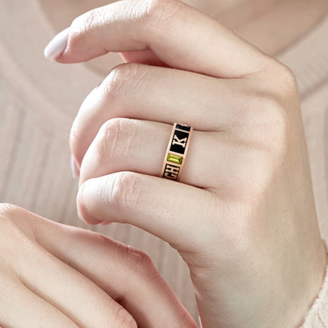 Women's Rose Gold CELEBRIUM™ Band Class Ring Women's - Etsy