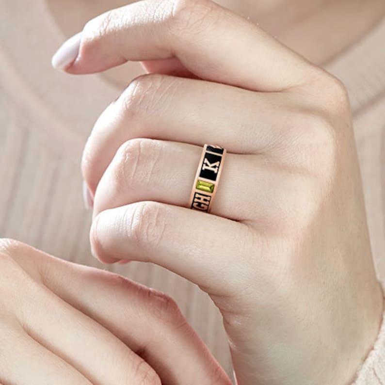 Women's Rose Gold CELEBRIUM™ Band Class Ring Women's - Etsy