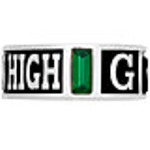 Men's CELEBRIUM™ Silver Plate Band Birthstone Class Ring, Personalized ...