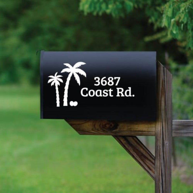 Palm Tree Mailbox - Etsy