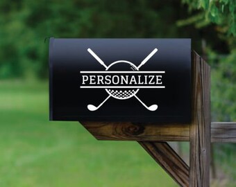 Golf Mailbox Decals - Etsy