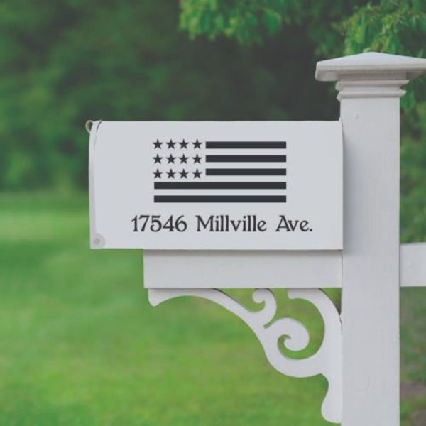 Personalized Mailbox Flag - Etsy