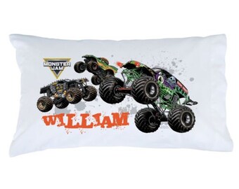 Monster Jam Pillow - Etsy