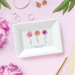 Friendship Trinket Tray Gift for Her, Trinket Dish Gifts for Mom ...