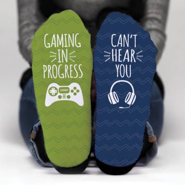 Kids Gaming Socks - Etsy