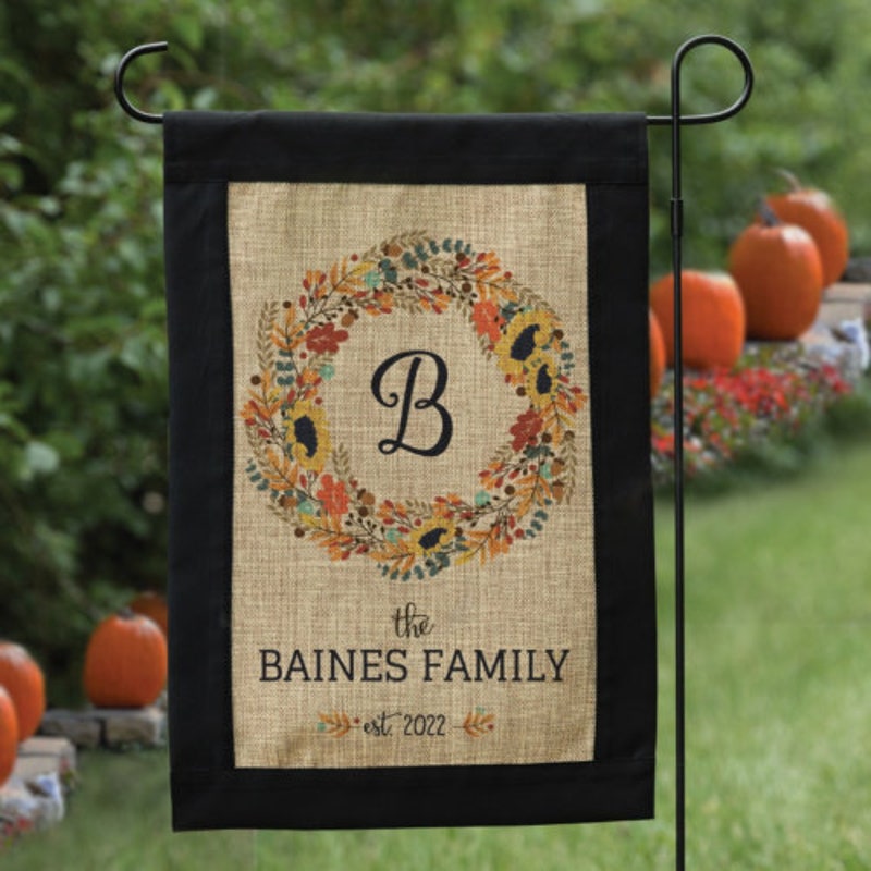 Burlap Garden Flag - Etsy