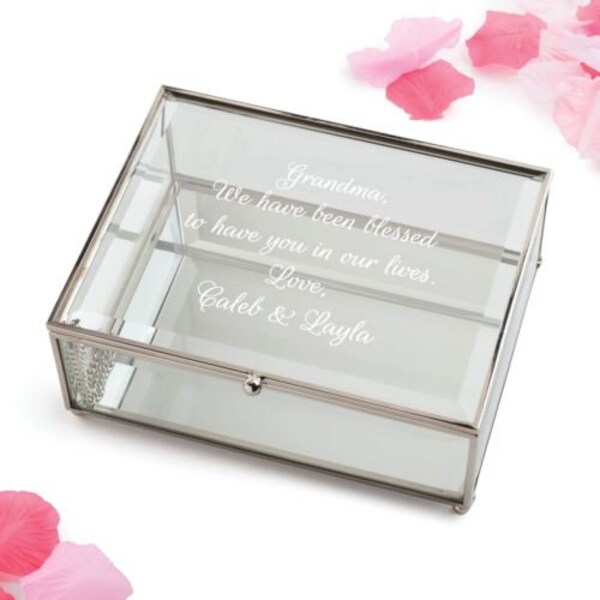 Clear Glass Box - Etsy