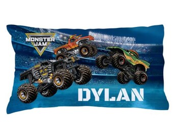 Monster Jam Pillow - Etsy