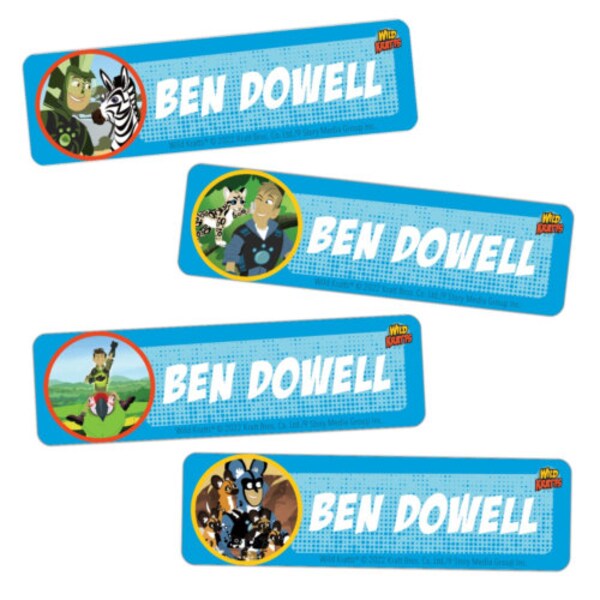 Wild Kratts Stickers - Etsy