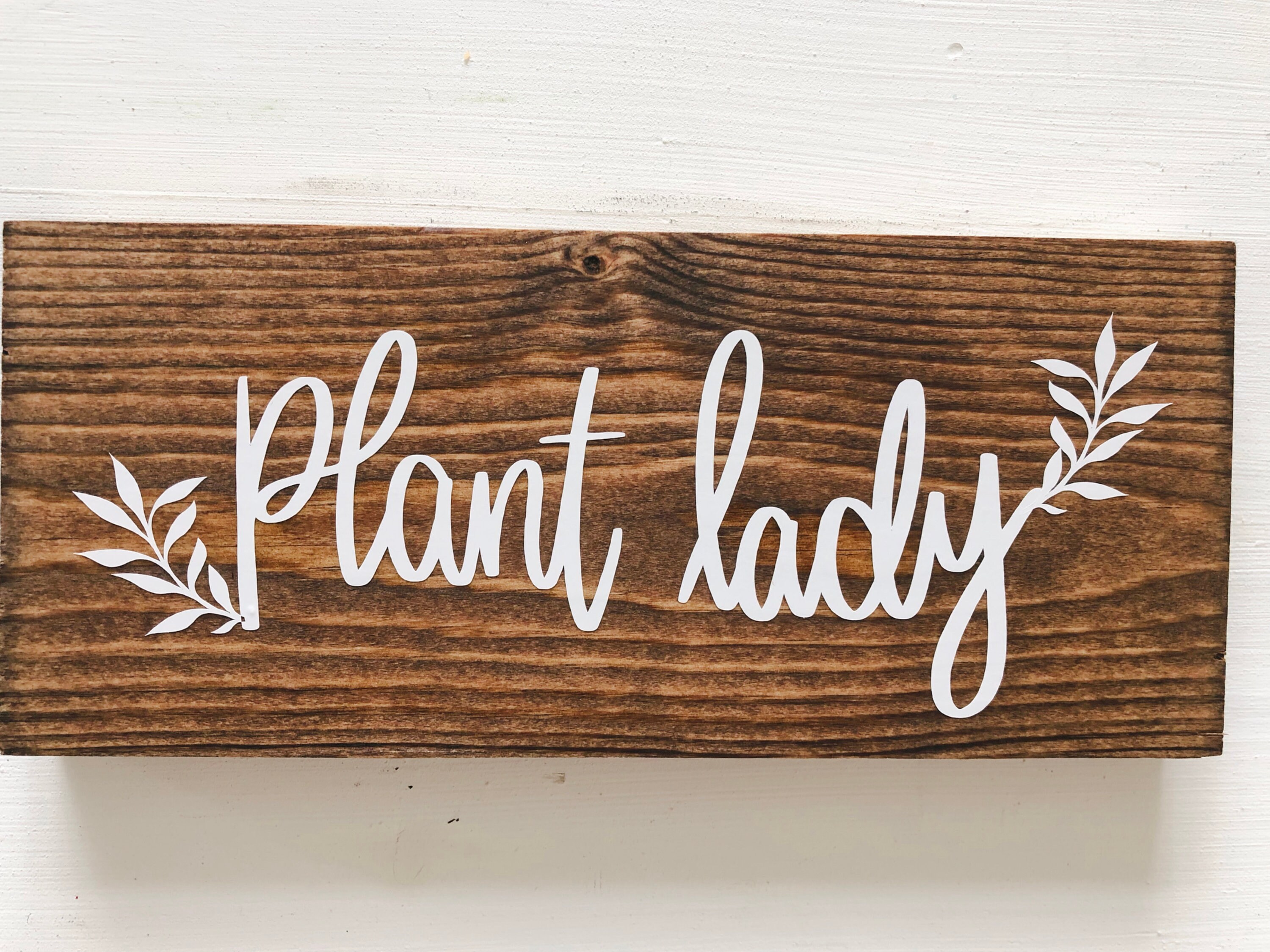 Plant Lady Sign / Plant Gifts / Wood Signs / Plant Decor / Plant Lover ...