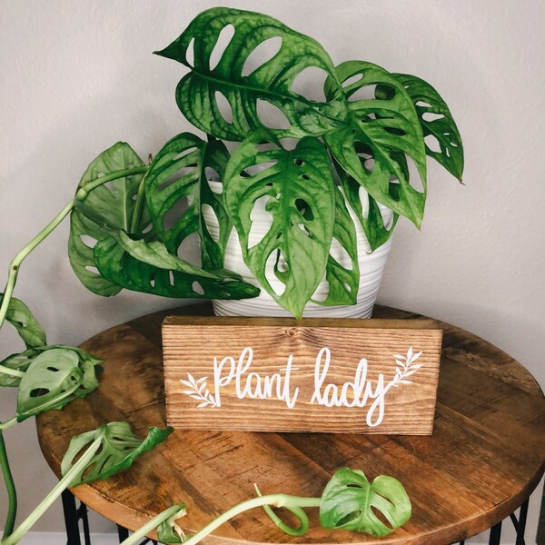 Plant Lady Sign - Etsy