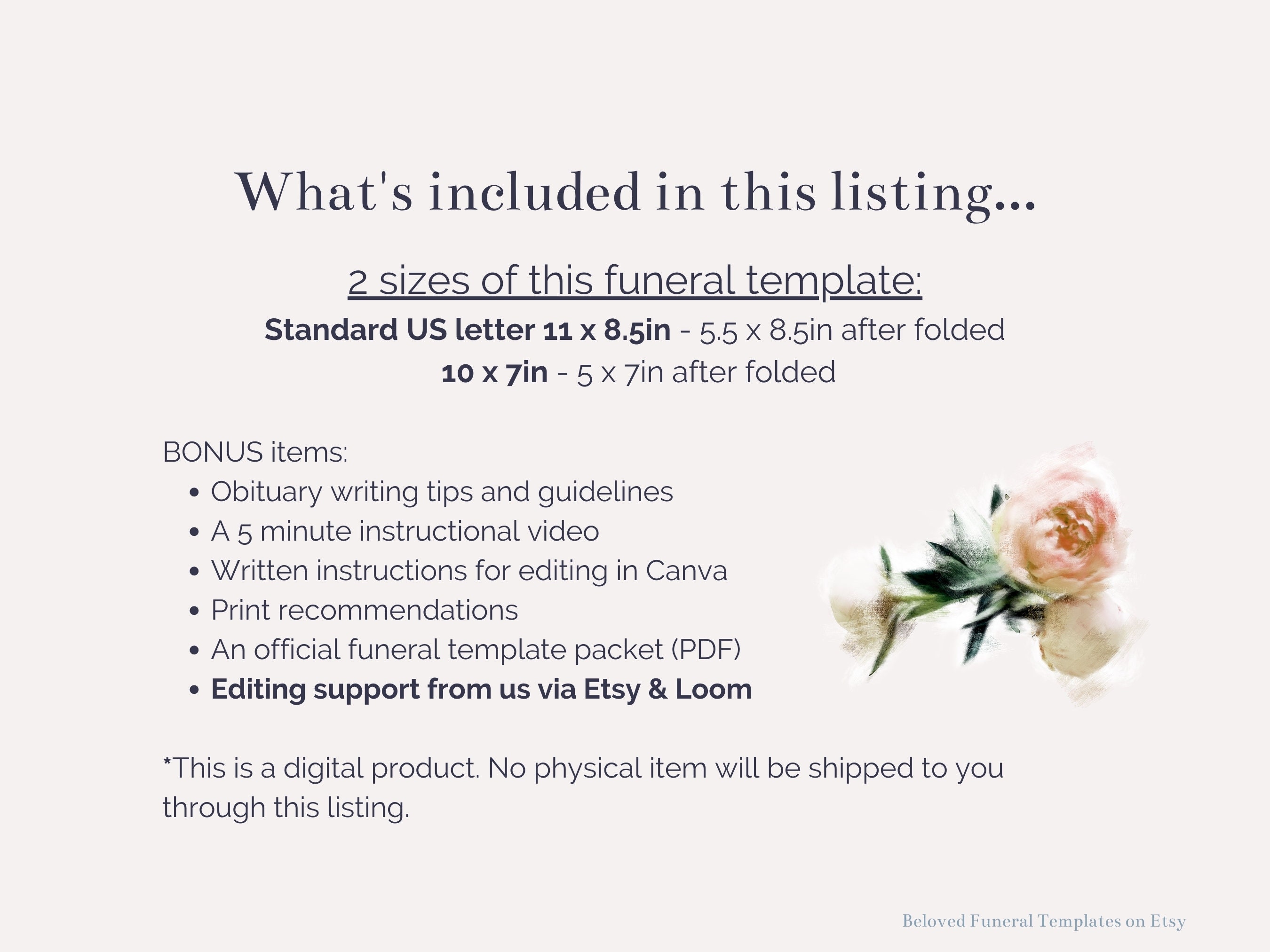 Jewish Funeral Program Template With Star, Obituary Template, Printable ...