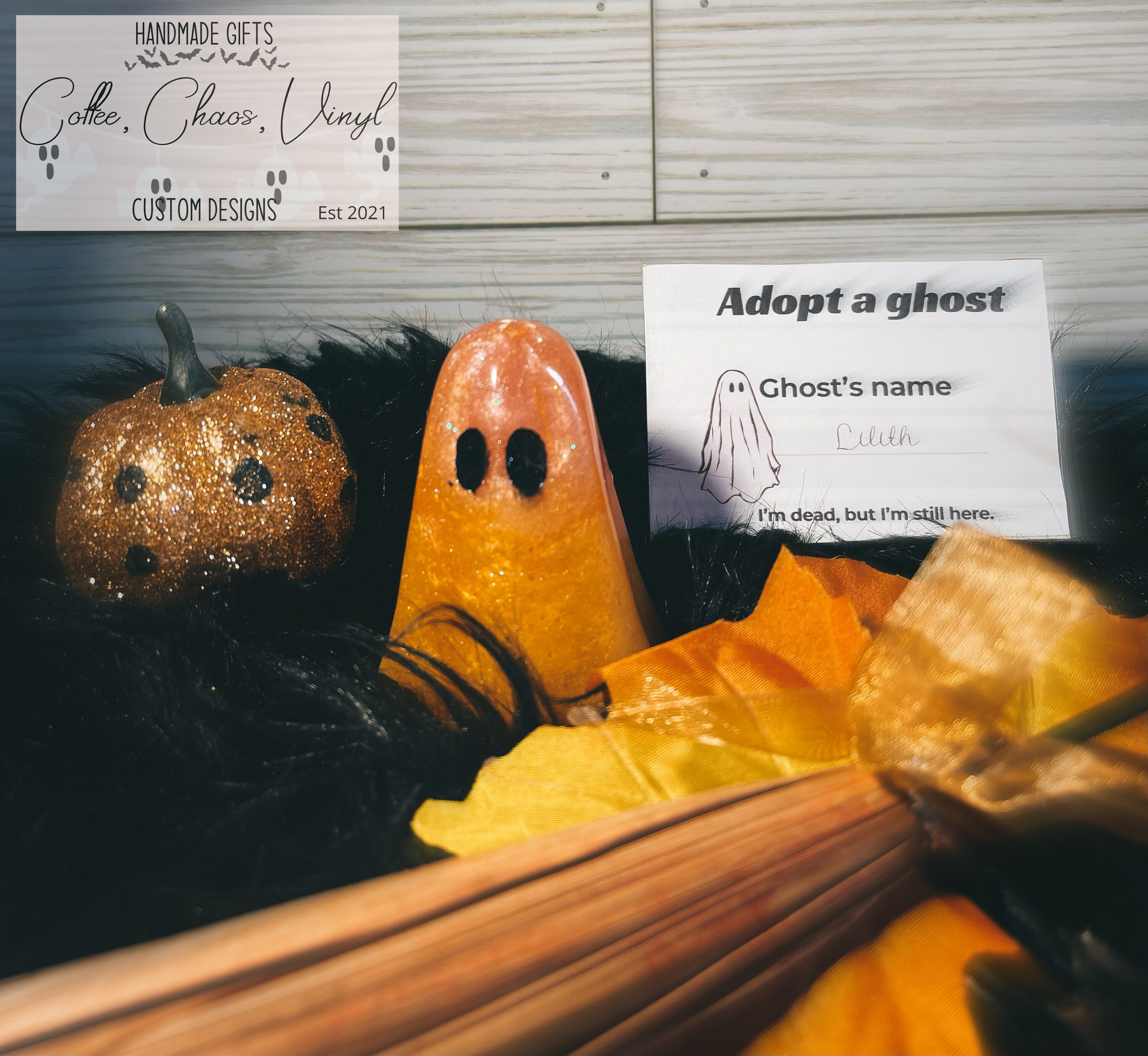 Adopt a Ghost - Etsy
