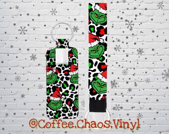 Grinch Key Fob - Etsy