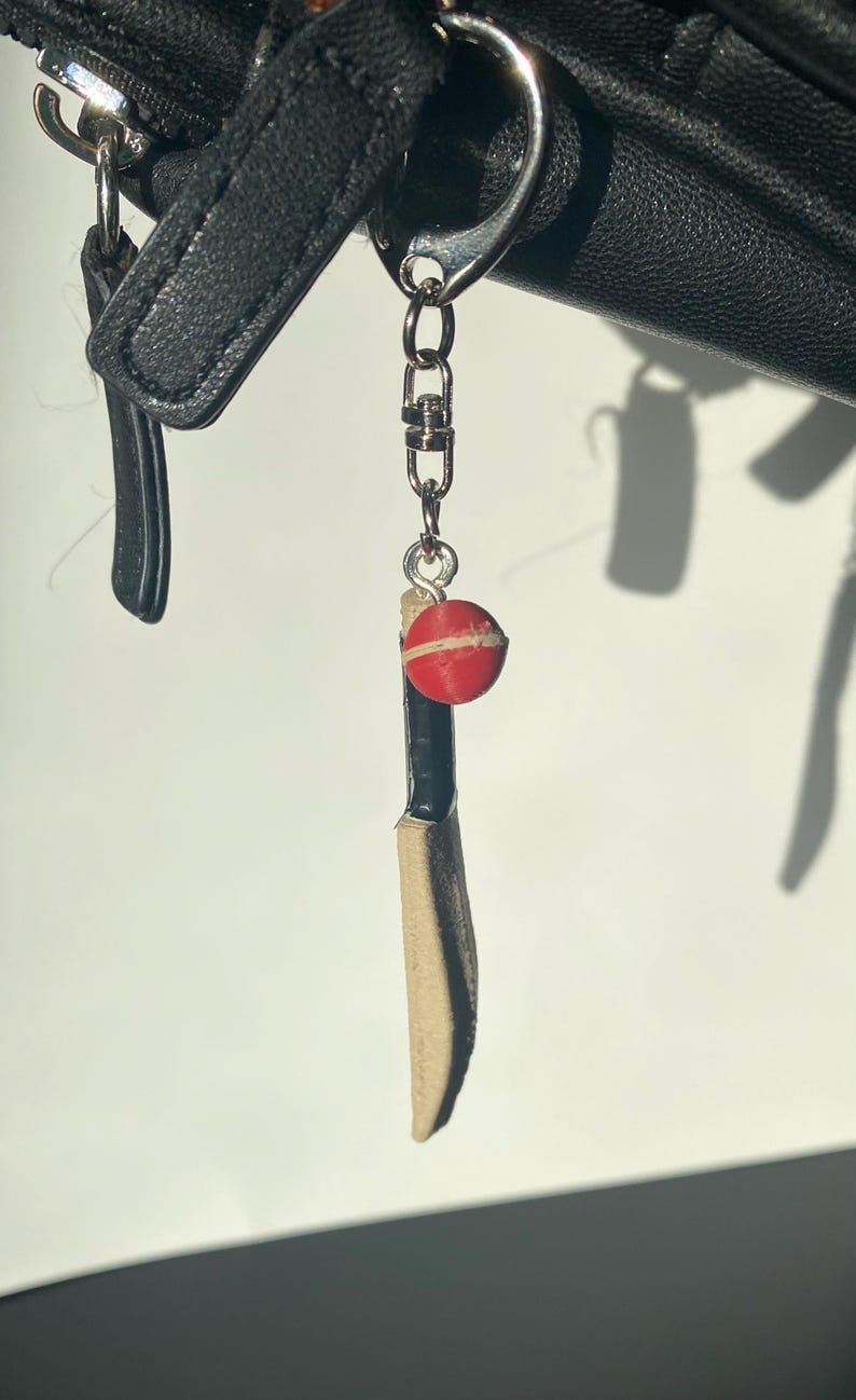 Mini Cricket Bat Keychain: Rare Sports Accessory - Etsy