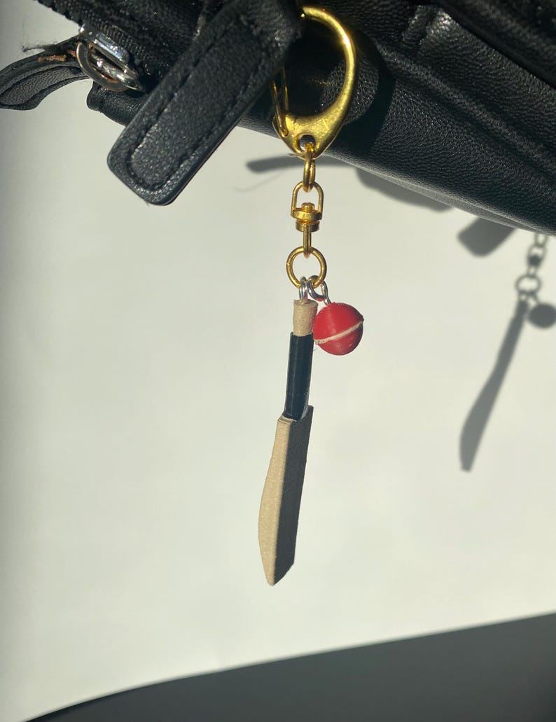 Mini Cricket Bat Keychain: Rare Sports Accessory - Etsy