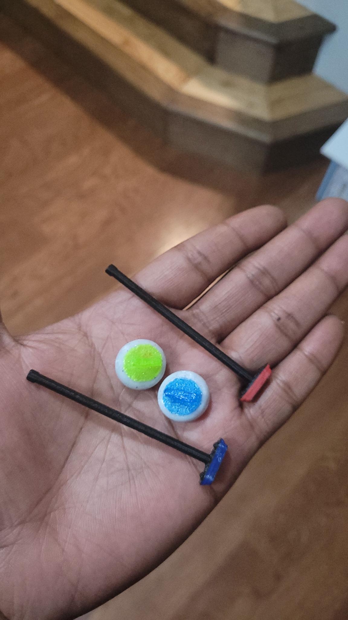 Mini Curling Game Set: Compact Sports Toy With Brooms & Stones - Etsy