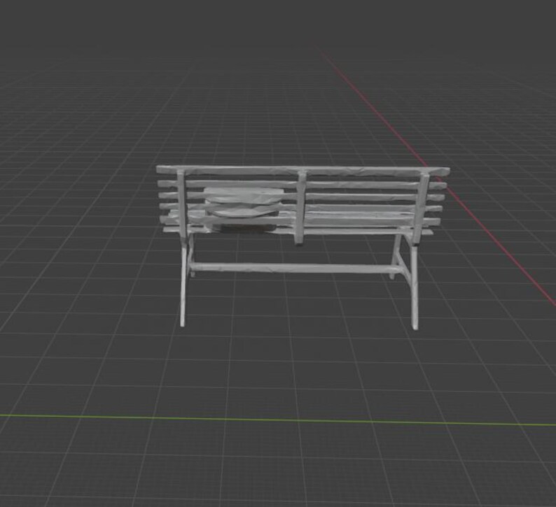 Bench With Pillow 3D Model – STL, FBX, OBJ | Digital Download - Etsy