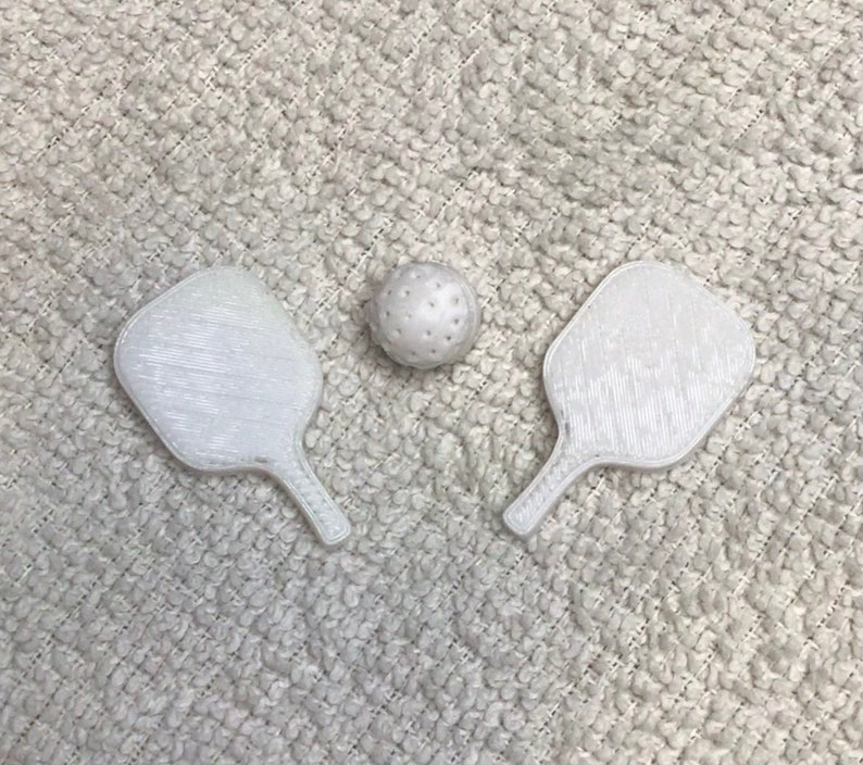 Unleash Your Pickleball Passion With 3D Printed Mini Paddles and Ball! - Etsy