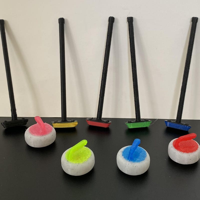Mini Curling Stones - Etsy