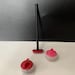Mini Curling Game Set: Compact Sports Toy With Brooms & Stones - Etsy