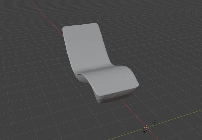 Modern Pool Lounge Chair 3D Model – STL, OBJ, FBX | Digital Download ...