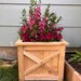 Farmhouse Planter Box for Flowers or Garden on the Patio on - Etsy