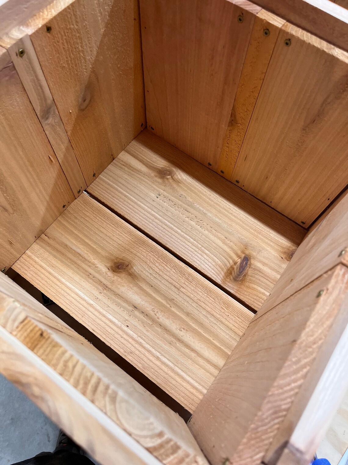 Farmhouse Planter Box for Flowers or Garden on the Patio, on the Deck ...