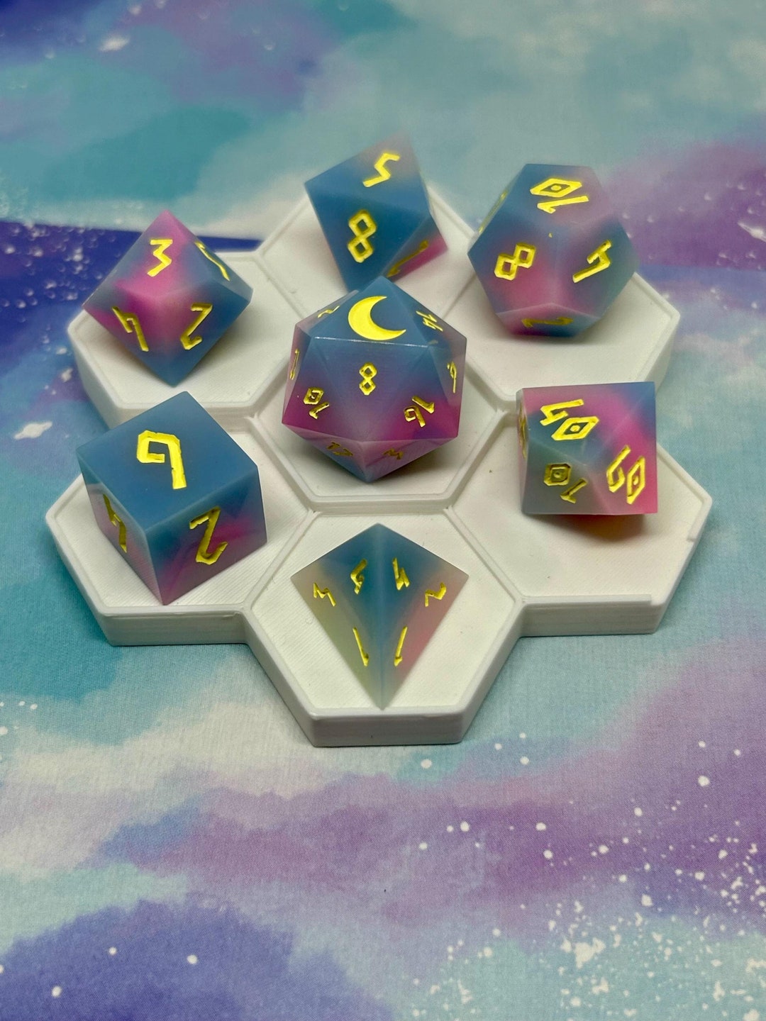 Mystic Sun Dice Set - Etsy