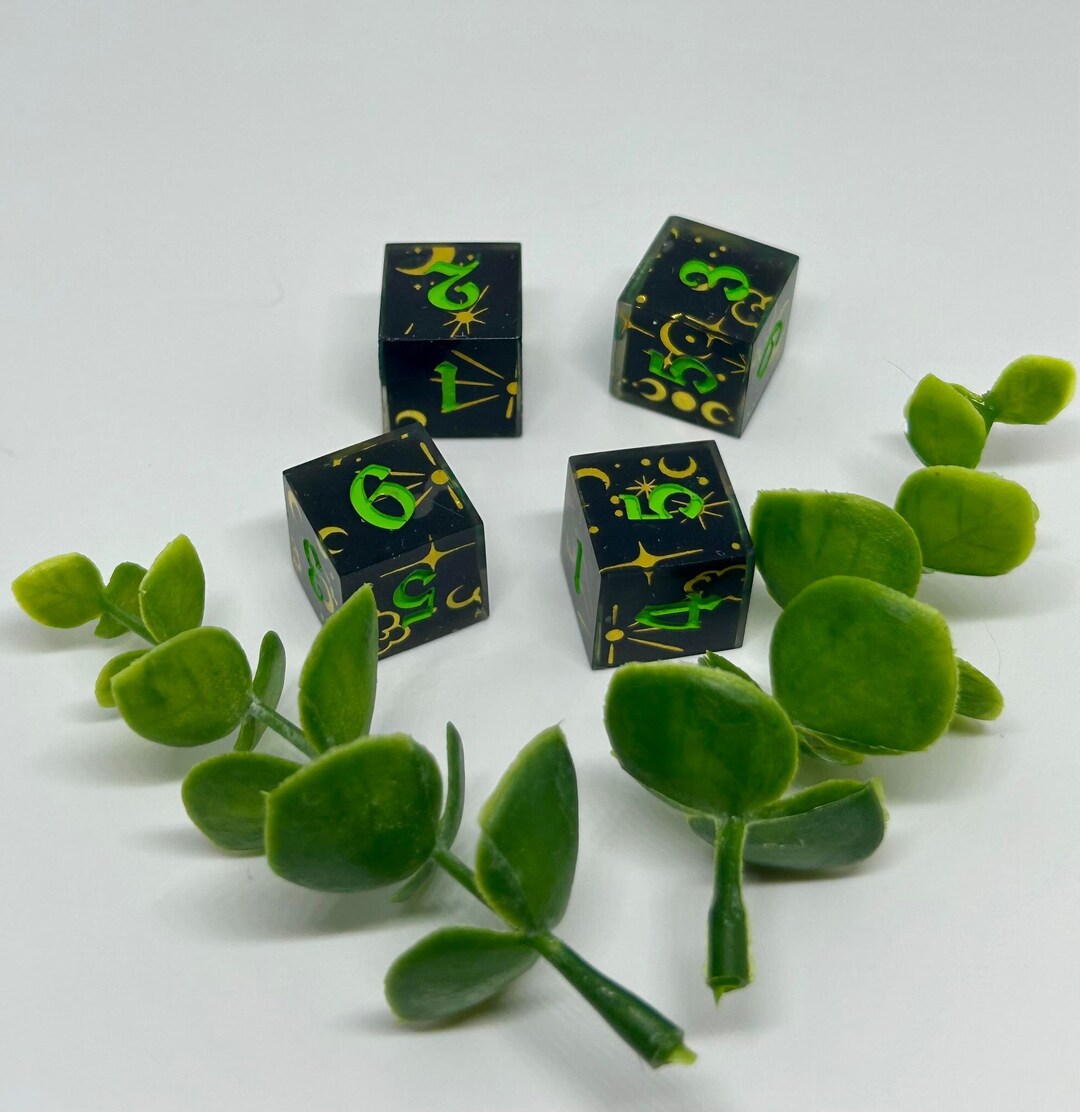 Wild Shape D6 Dice Set - Etsy