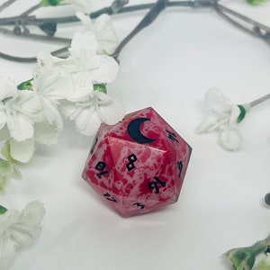 Blood Splatter DND Dice Set - Etsy