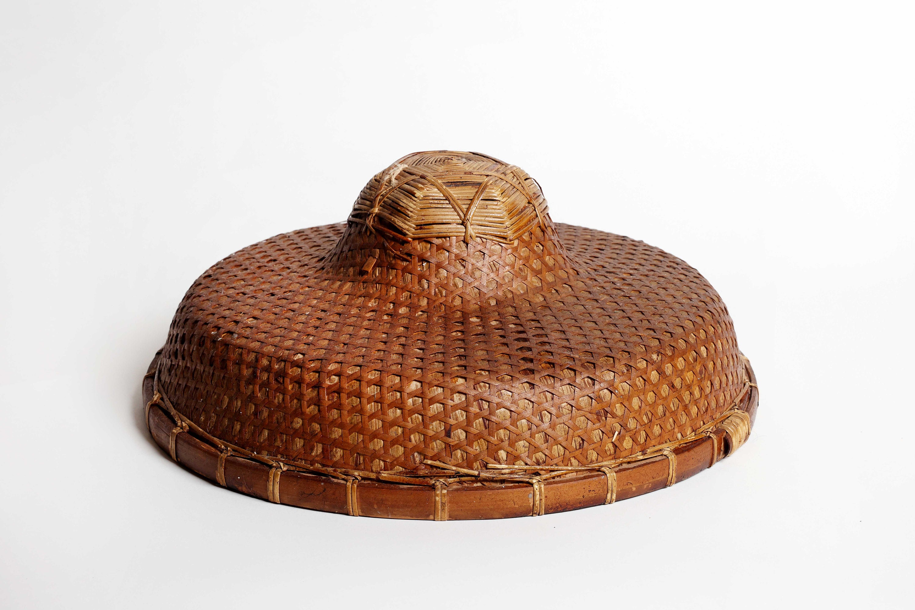 Southeast Asian Farmer Hat, Coolie Hat, Rice Paddy Hat, Bamboo Hat ...