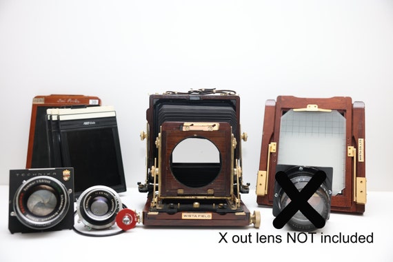 Wista 4x5 Field 45DX Folding View Camera, Cherry At KEH, 45% OFF